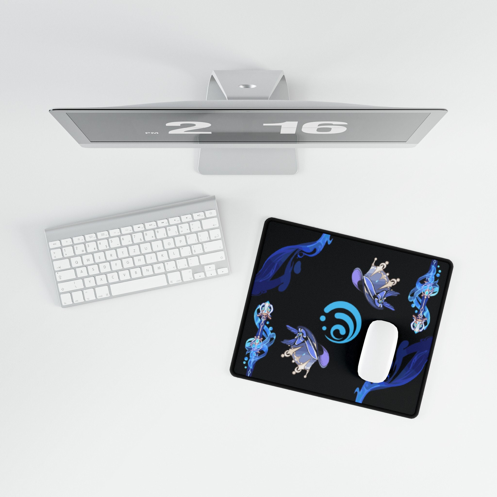 Furina Genshin Impact Desk Mat: Perfect for Gamers & Fans Featuring ...