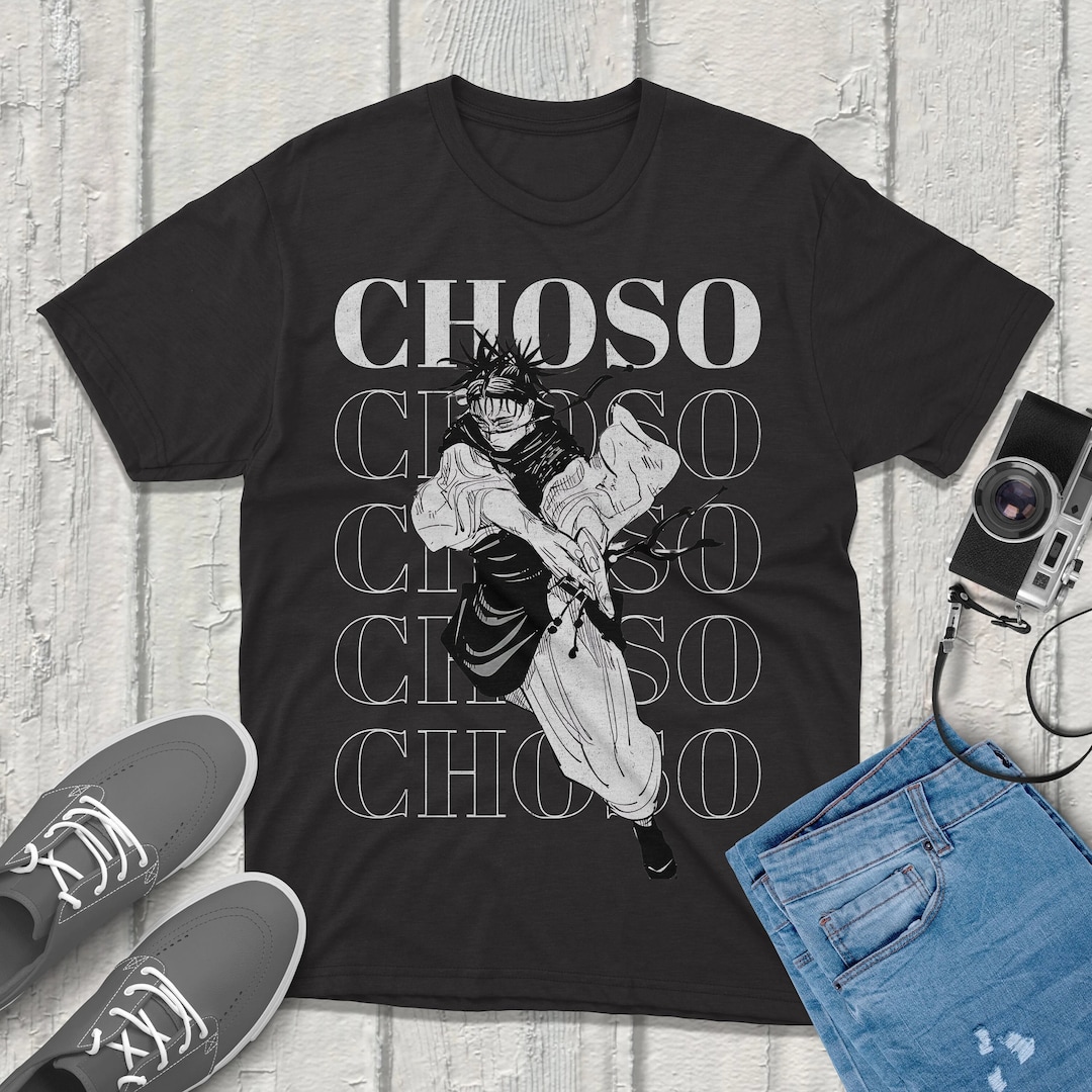 Choso Jujutsu Kaisen T-shirt Vintage Streetwear Premium Quality Apparel ...