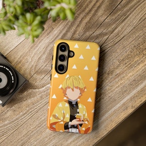 Zenitsu Kimetsu No Yaiba Demon Slayer Tough Phone Case (iphone 15 ...