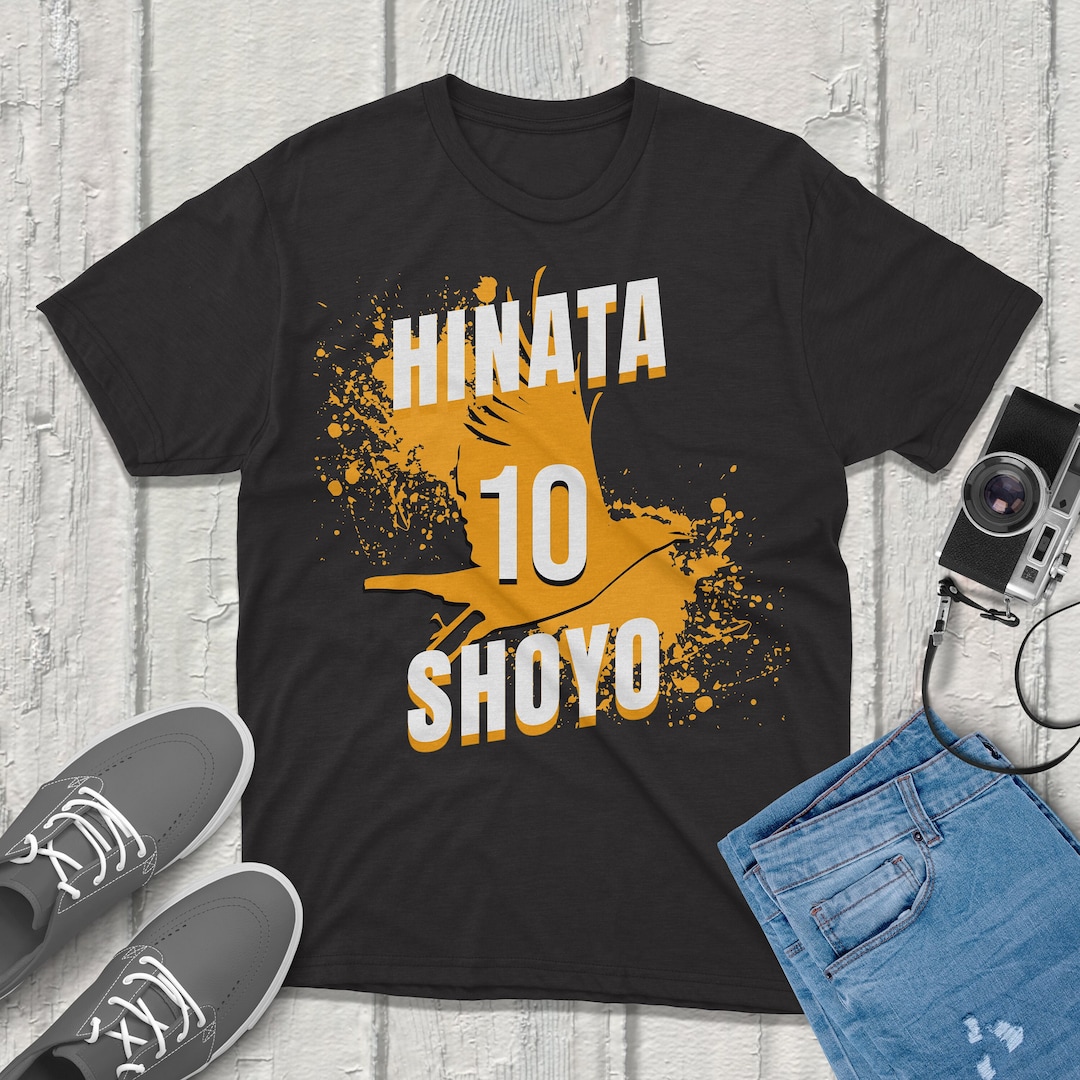 Hinata Shoyo Haikyuu T-shirt Anime Volleyball Shirt Haikyuu Merchandise ...