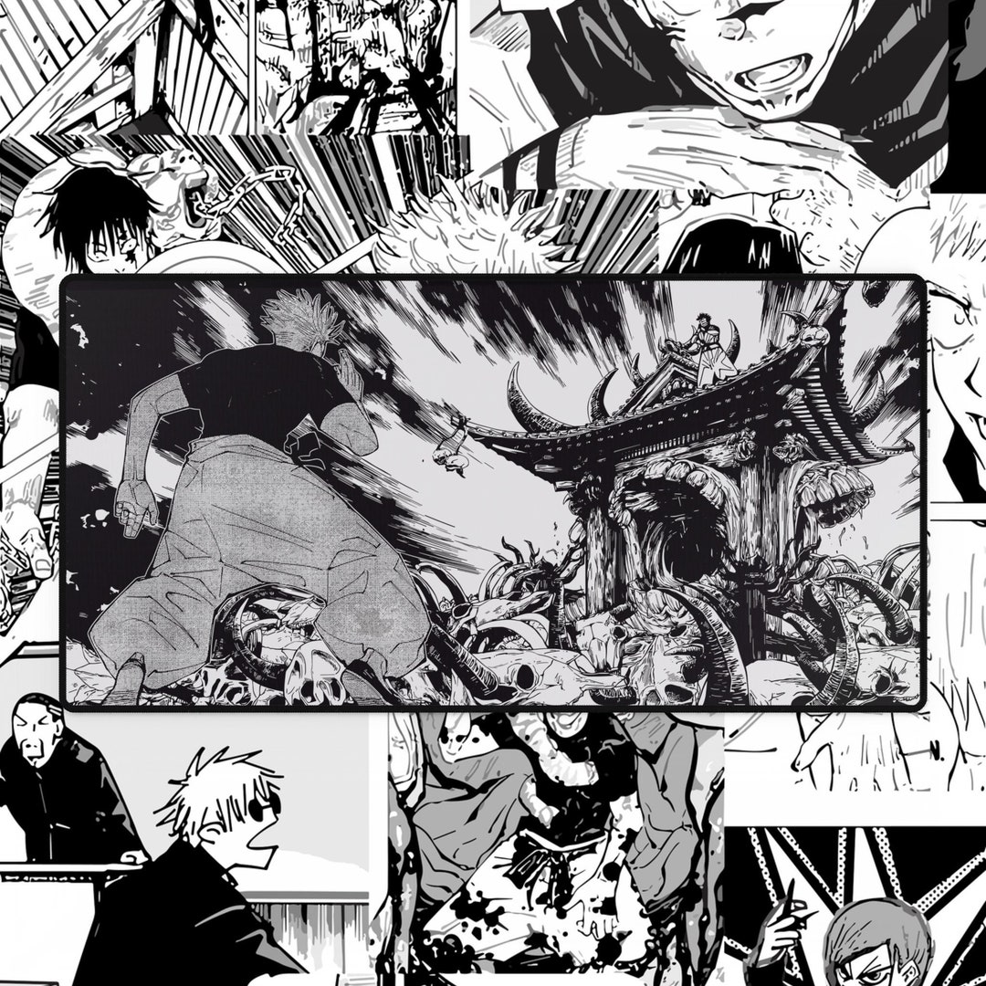 Gojo Satoru Jujutsu Kaisen Desk Mat Premium Quality Vibrant Designs ...