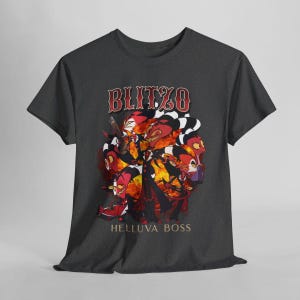 Blitzo Helluva Boss T-shirt: Stylish Trendy Apparel Featuring Your ...