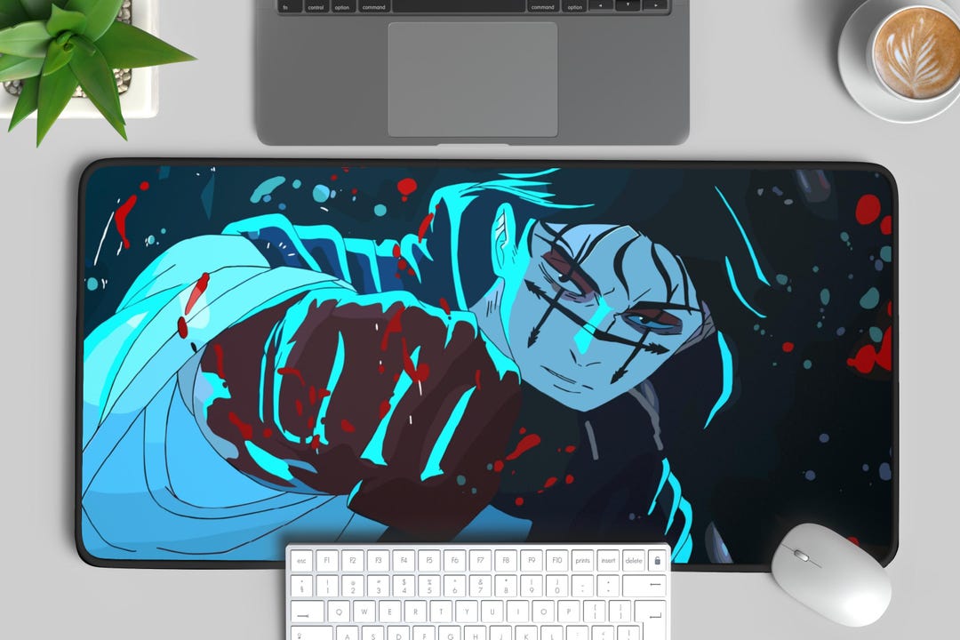 Choso Jujutsu Kaisen Desk Mat Large Anime Gaming Mouse Pad Vibrant ...