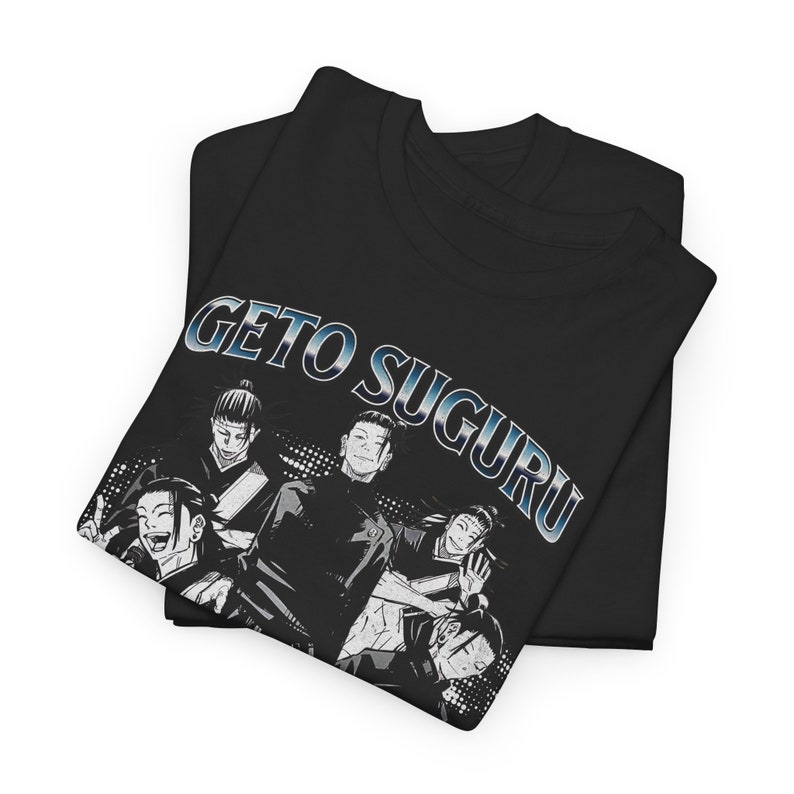 Geto Suguru Jujutsu Kaisen T-shirt Vintage Streetwear Premium Quality ...