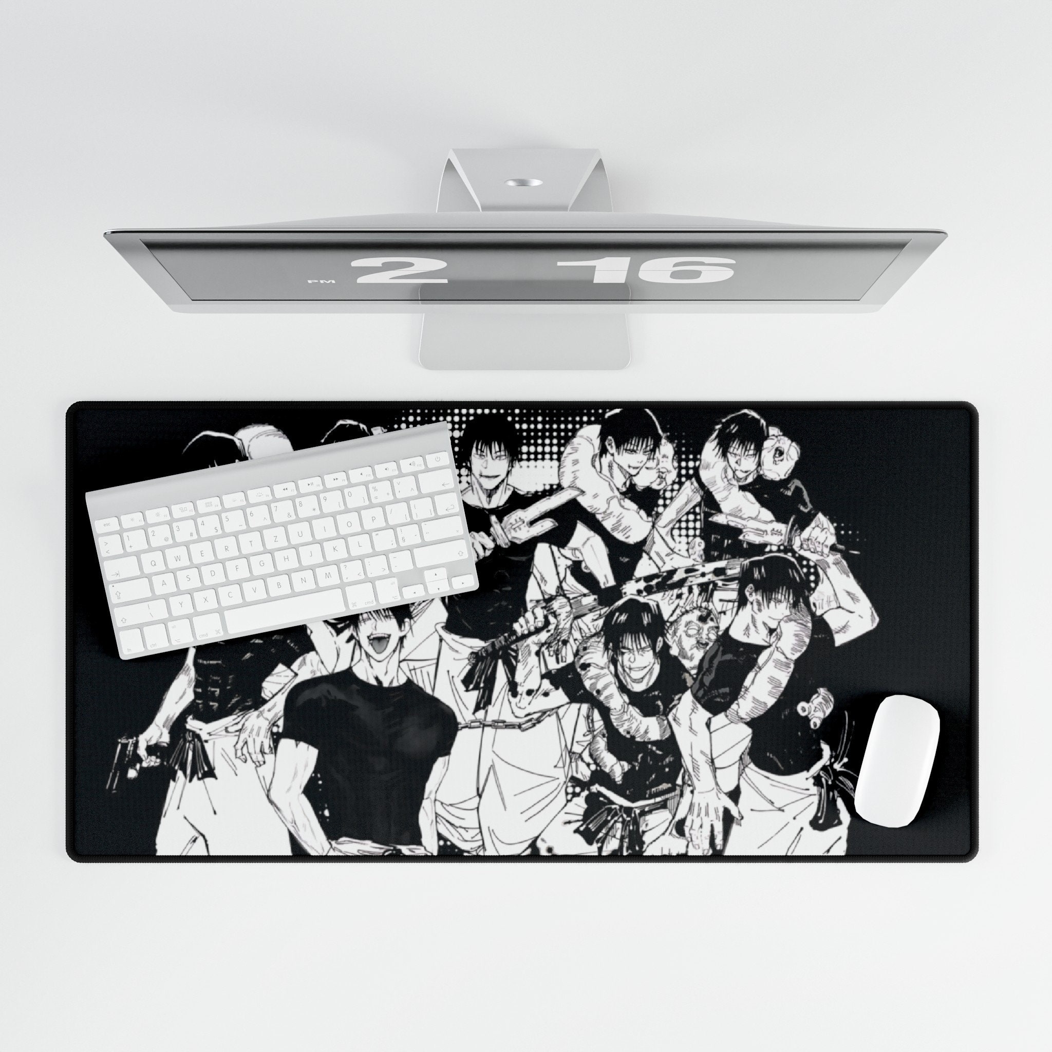 Toji Fushiguro Jujutsu Kaisen Desk Mat Premium Quality Vibrant Designs ...