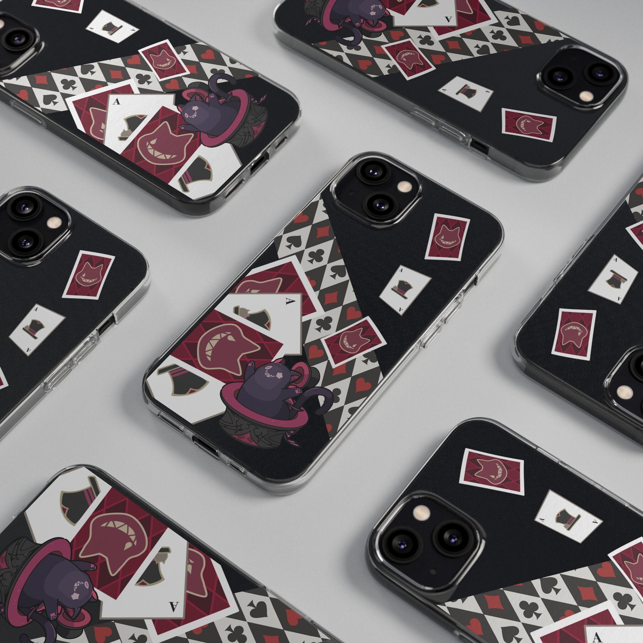 Lyney Genshin Impact Phone Case Aesthetic Design iPhone 14 & Samsung ...