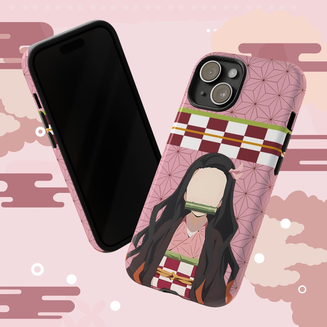 Nezuko Demon Slayer Tough Phone Case iPhone 15, Google Pixel 8, Samsung ...