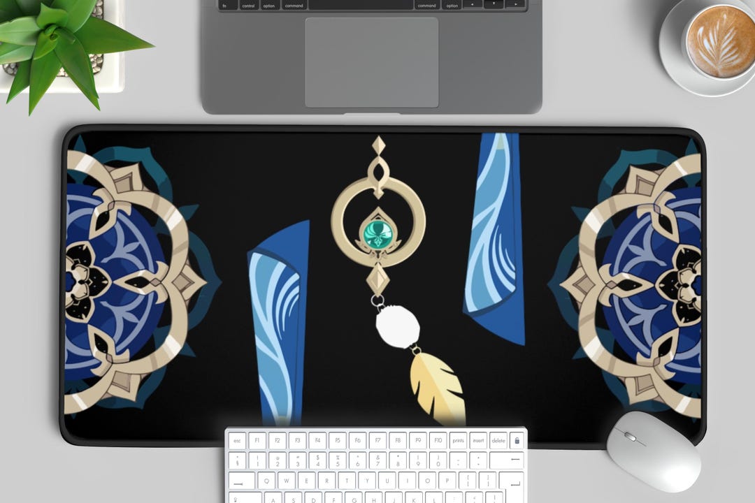 Scaramouche Genshin Impact Desk Mat: Gamer Gift - Etsy