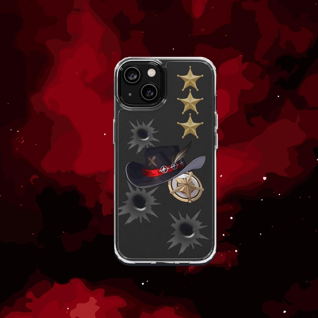 Boothill Honkai Star Rail Clear Case Aesthetic Design iPhone 15 ...