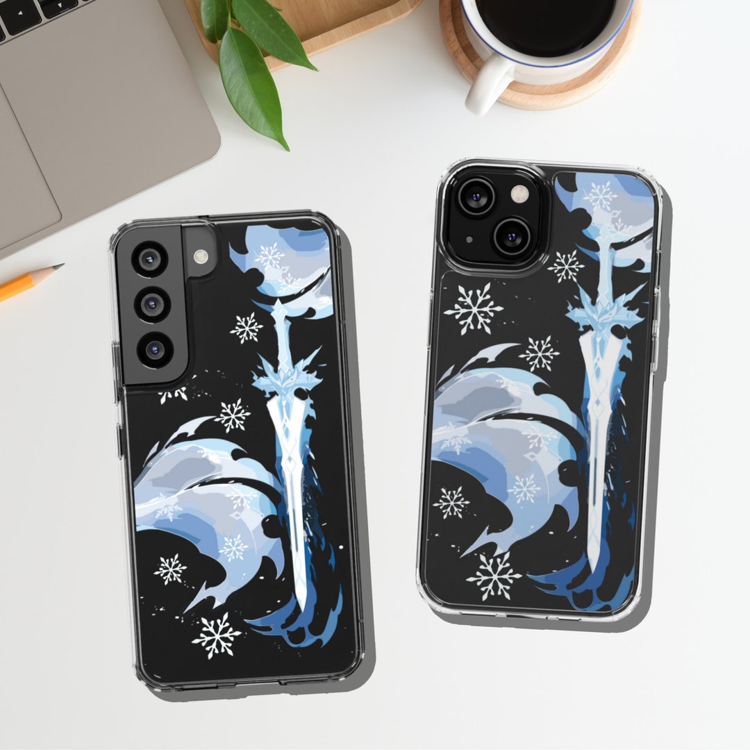 Genshin Impact Eula Phone Case Aesthetic Design (iphone 15 & Samsung ...