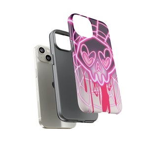 Angel Dust Hazbin Hotel Tough Phone Case Durable Protection Hazbin ...
