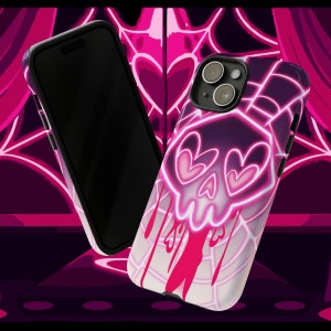 Angel Dust Hazbin Hotel Tough Phone Case Durable Protection Hazbin ...