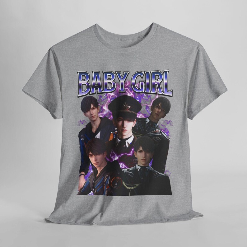 Caleb Love and Deepspace Baby Girl Anime Graphic T-shirt - Unisex Manga ...