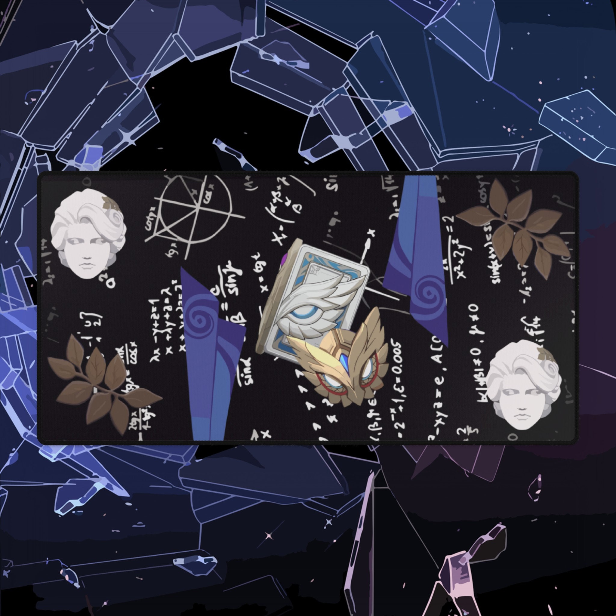 Dr Ratio Honkai Star Rail Desk Mat: Perfect for Gamers & Fans Featuring ...