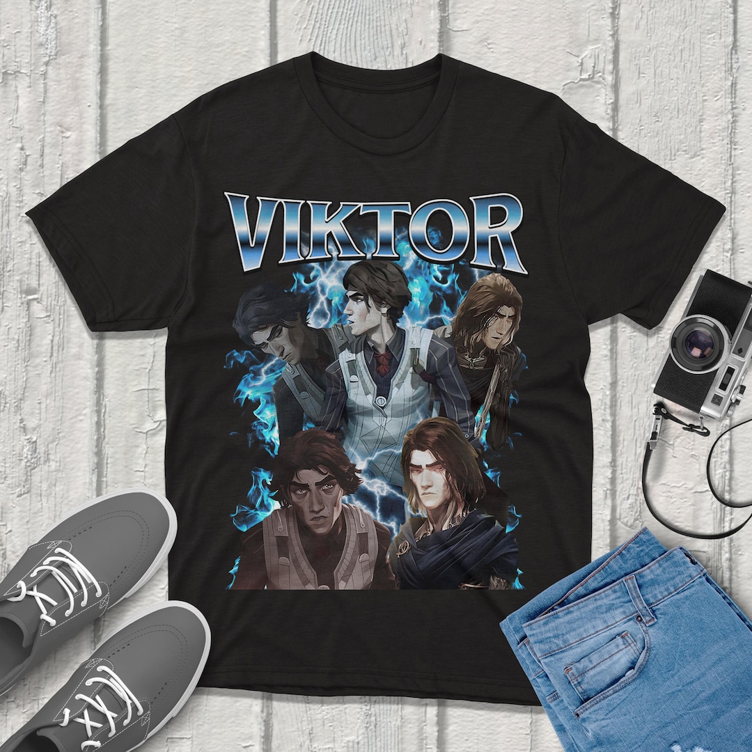 Viktor Arcane T-shirt Unisex Vintage Streetwear League of Legends Shirt ...