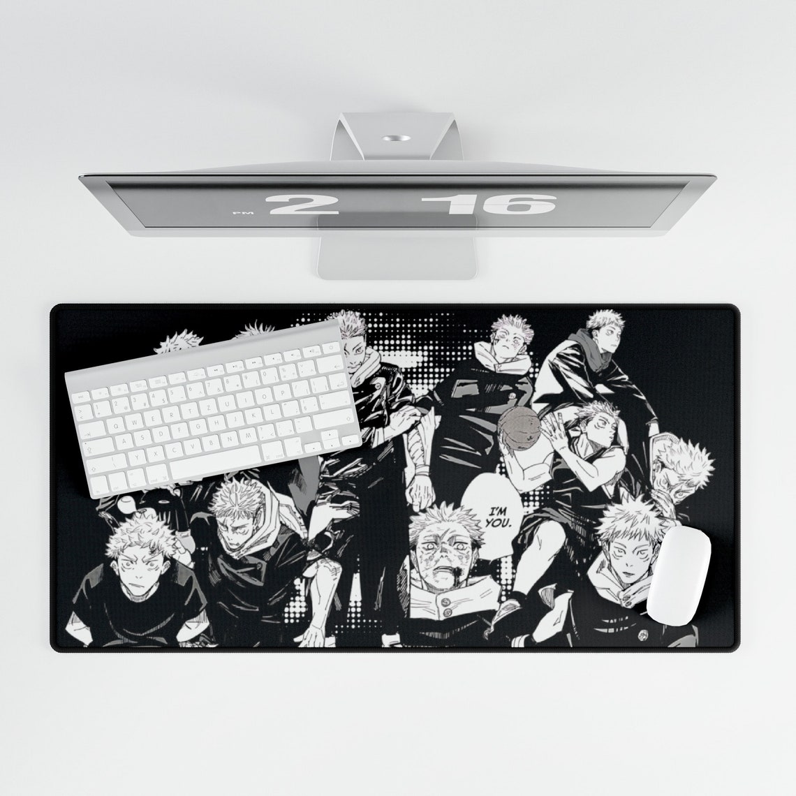 Jujutsu Kaisen Manga Desk Mat - Anime Mousepad - Yuji Itadori - Etsy UK