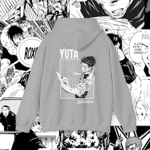 Yuta Okkotsu Jujutsu Kaisen Hoodie Anime Sweatshirt Trendy Manga ...