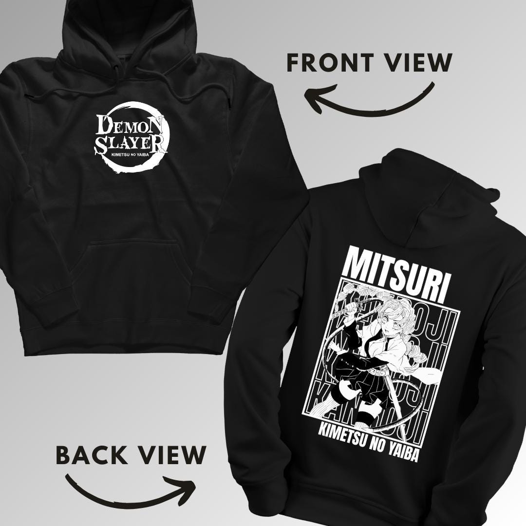 Mitsuri Kanroji Kimetsu No Yaiba Demon Slayer Hoodie Anime Sweatshirt ...