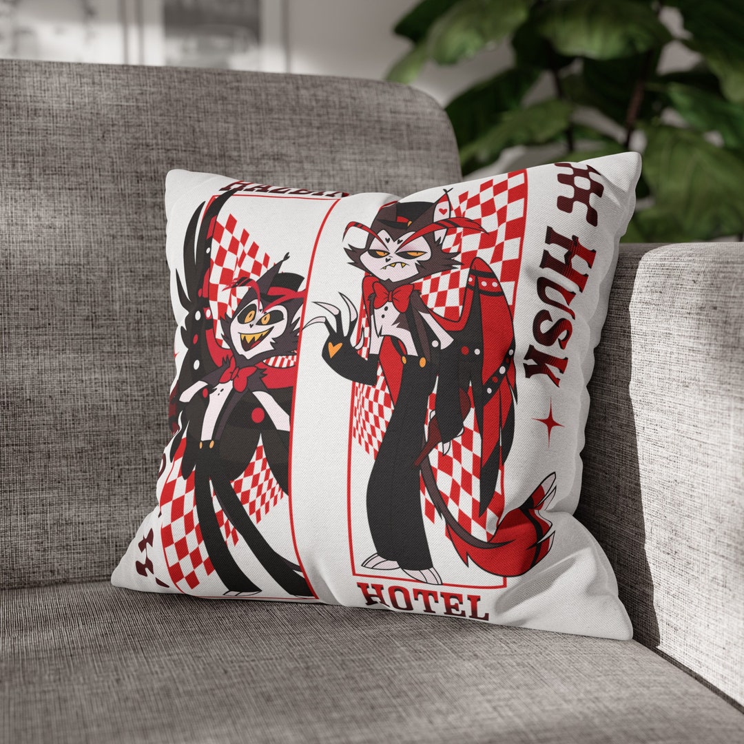 Husk Hazbin Hotel Pillow: Plush Comfort, Vibrant Designs, Perfect for ...
