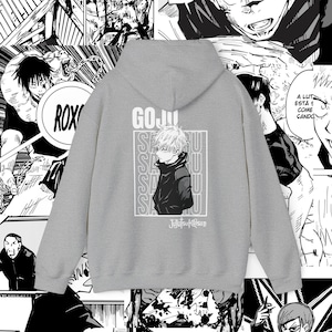 Gojo Satoru Jujutsu Kaisen Hoodie Anime Sweatshirt Trendy Manga ...
