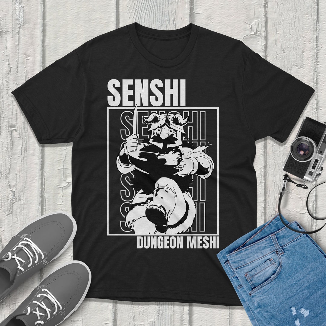 T-shirt Senshi Dungeon Meshi Delicious in Dungeon T-shirt graphique ...