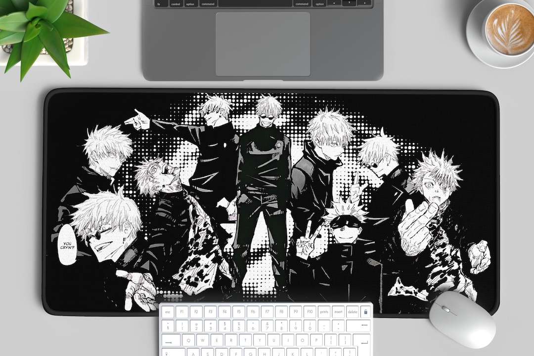 Gojo Satoru Jujutsu Kaisen Desk Mat Premium Quality Vibrant Designs ...
