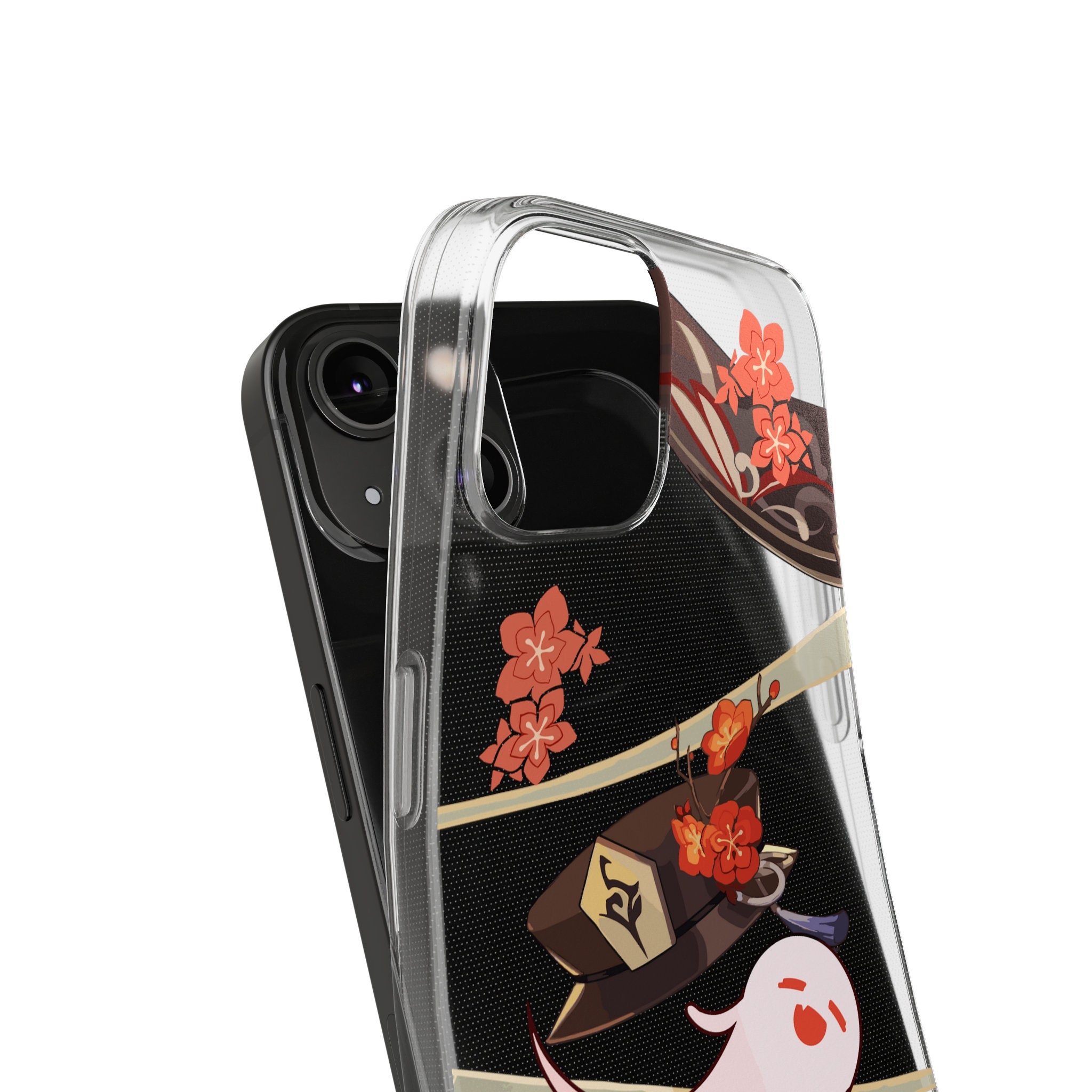Genshin Impact Hu Tao Phone Case Aesthetic Design iPhone 15 & Samsung ...