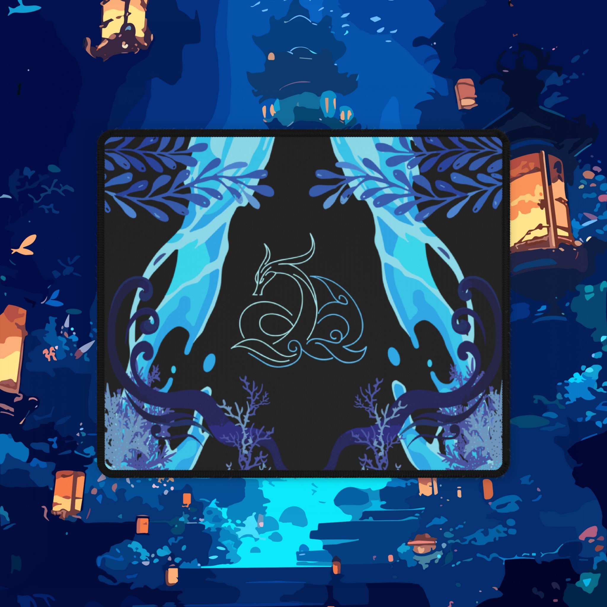 Neuvillette Genshin Impact Desk Mat: Perfect for Gamers & Fans ...