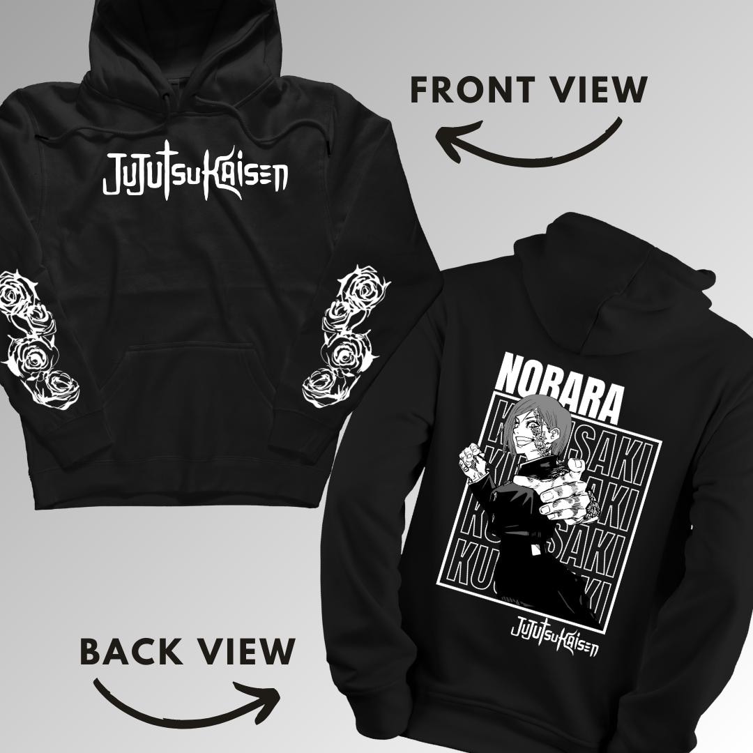 Nobara Kugisaki Jujutsu Kaisen Hoodie Anime Sweatshirt Trendy Manga ...