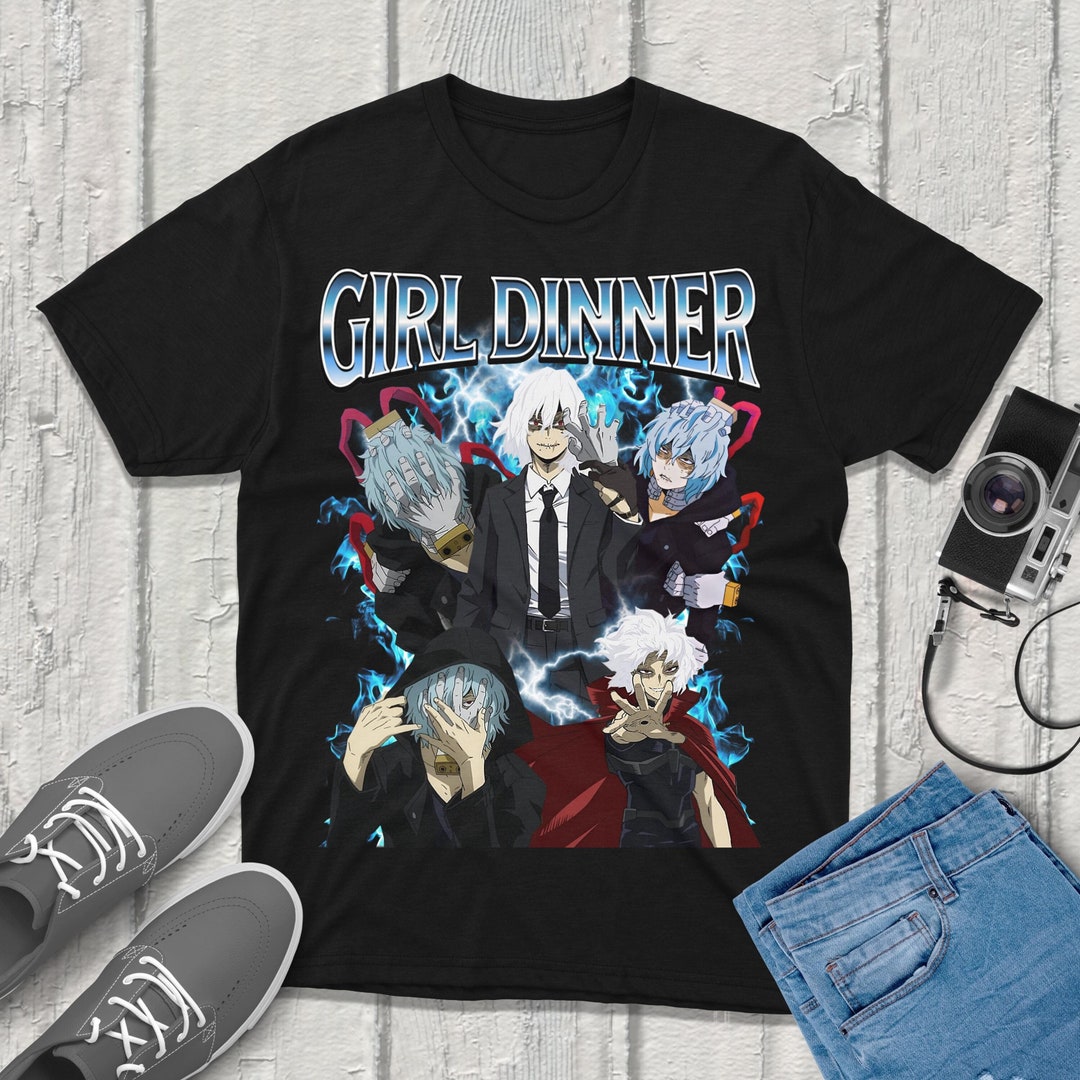 Shigaraki My Hero Academia T-shirt Unisex Vintage Streetwear MHA Shirt ...