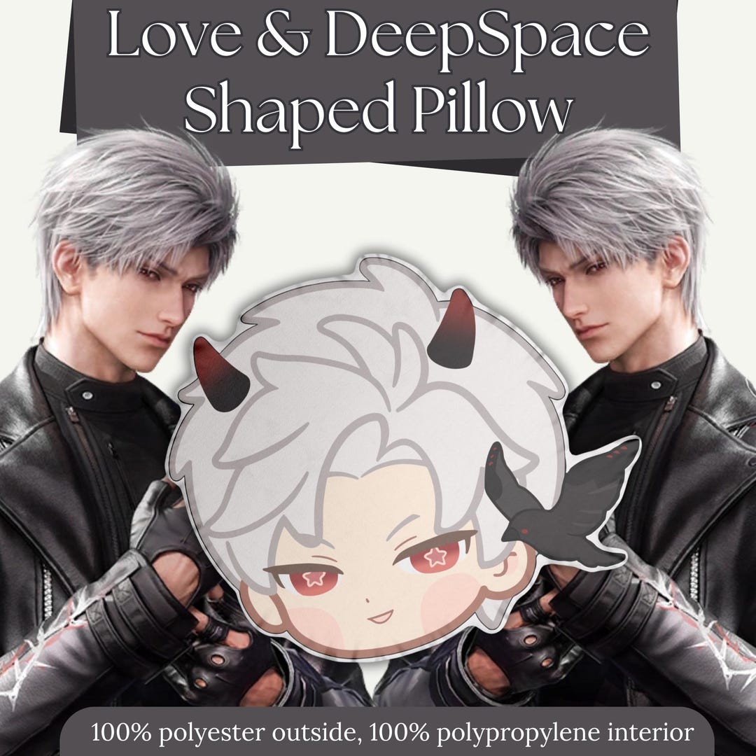 Sylus Love and Deepspace Shaped Pillows Lads Cute Anime Pillow Plushie ...