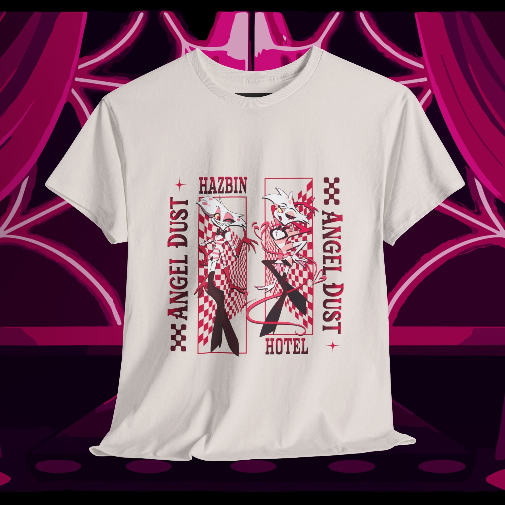 Angel Dust Hazbin Hotel T-shirt: Stylish Trendy Apparel Featuring Your ...