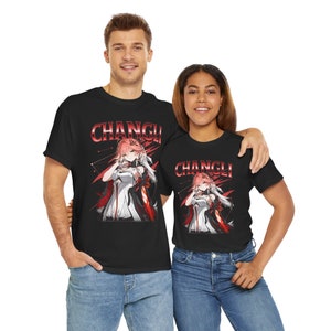 Changli Wuthering Waves Shirt Vintage Streetwear Unique Artistic Design ...