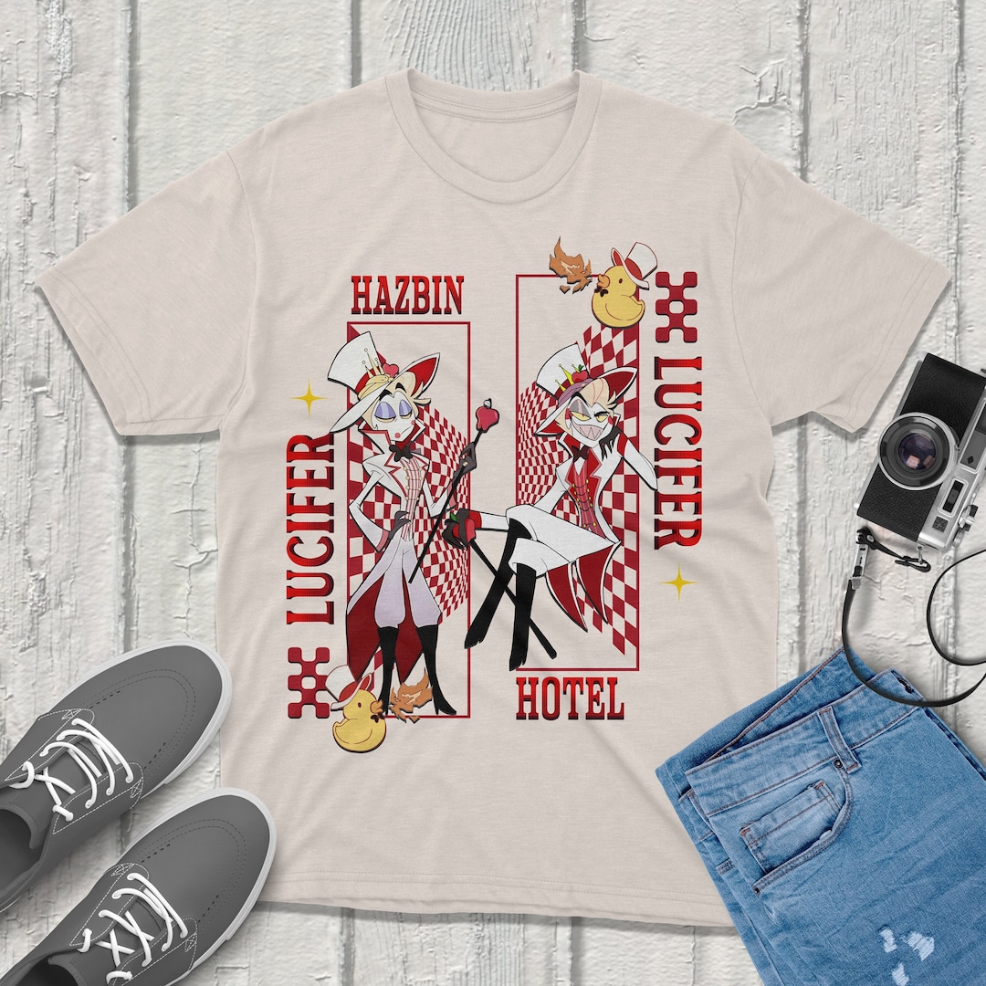 Lucifer Hazbin Hotel T-shirt: Stylish Trendy Apparel Featuring Your ...