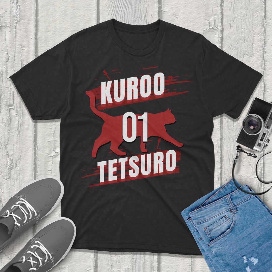 Tetsuro Kuroo Haikyuu T-shirt Anime Volleyball Shirt Haikyuu ...