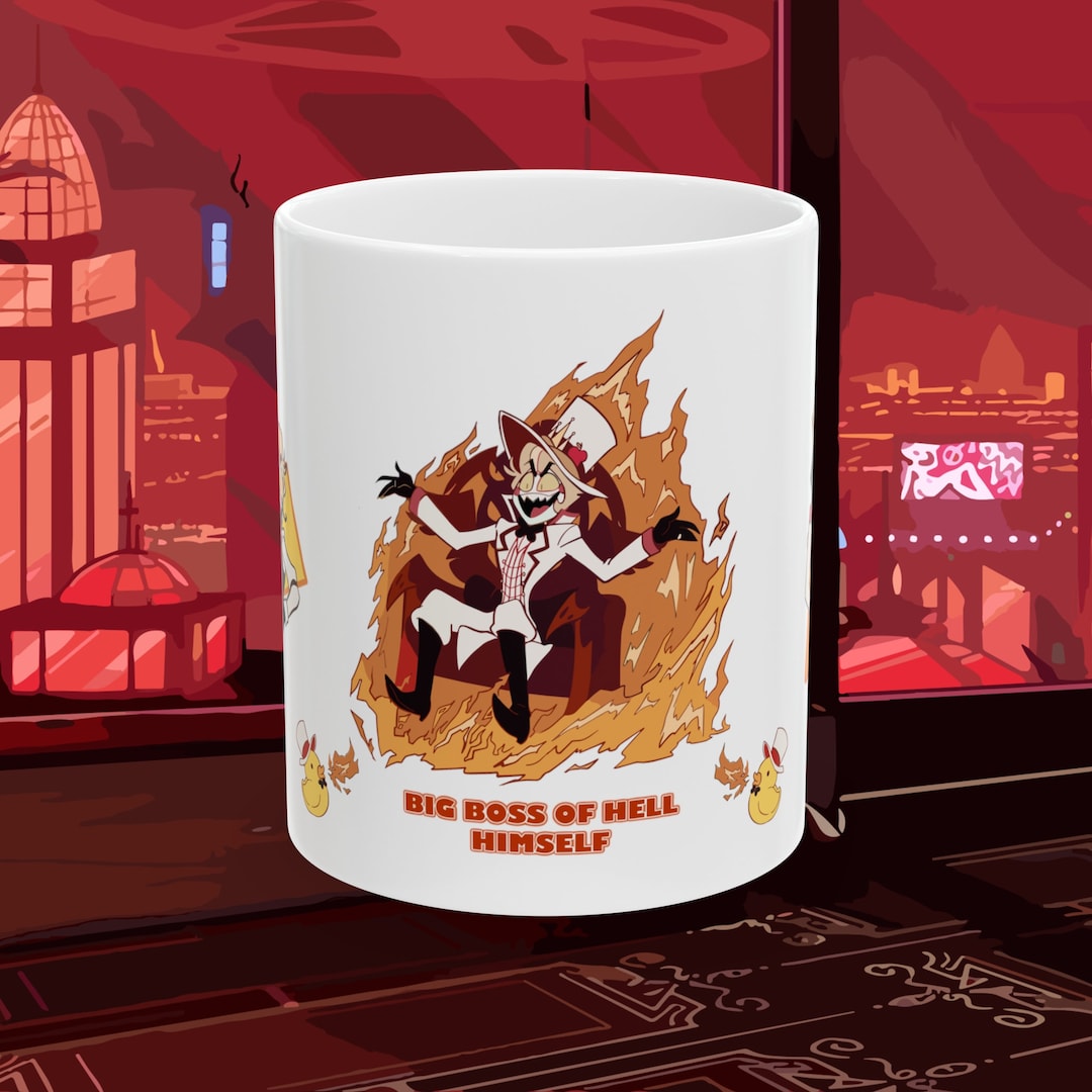 Lucifer Themed Hazbin Hotel-inspired Mug Sip in Hellish Style: Hazbin ...