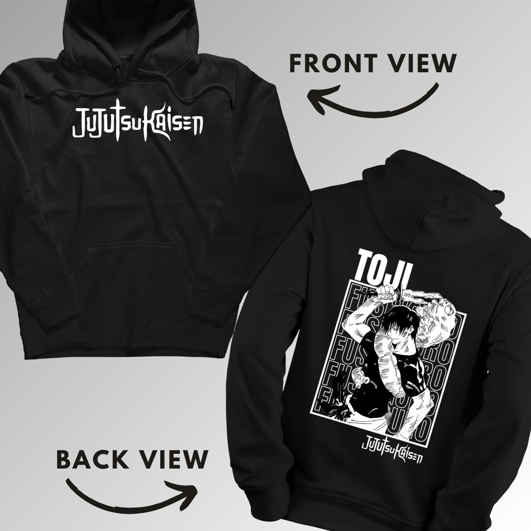 Toji Fushiguro Jujutsu Kaisen Hoodie Anime Sweatshirt Trendy Manga ...
