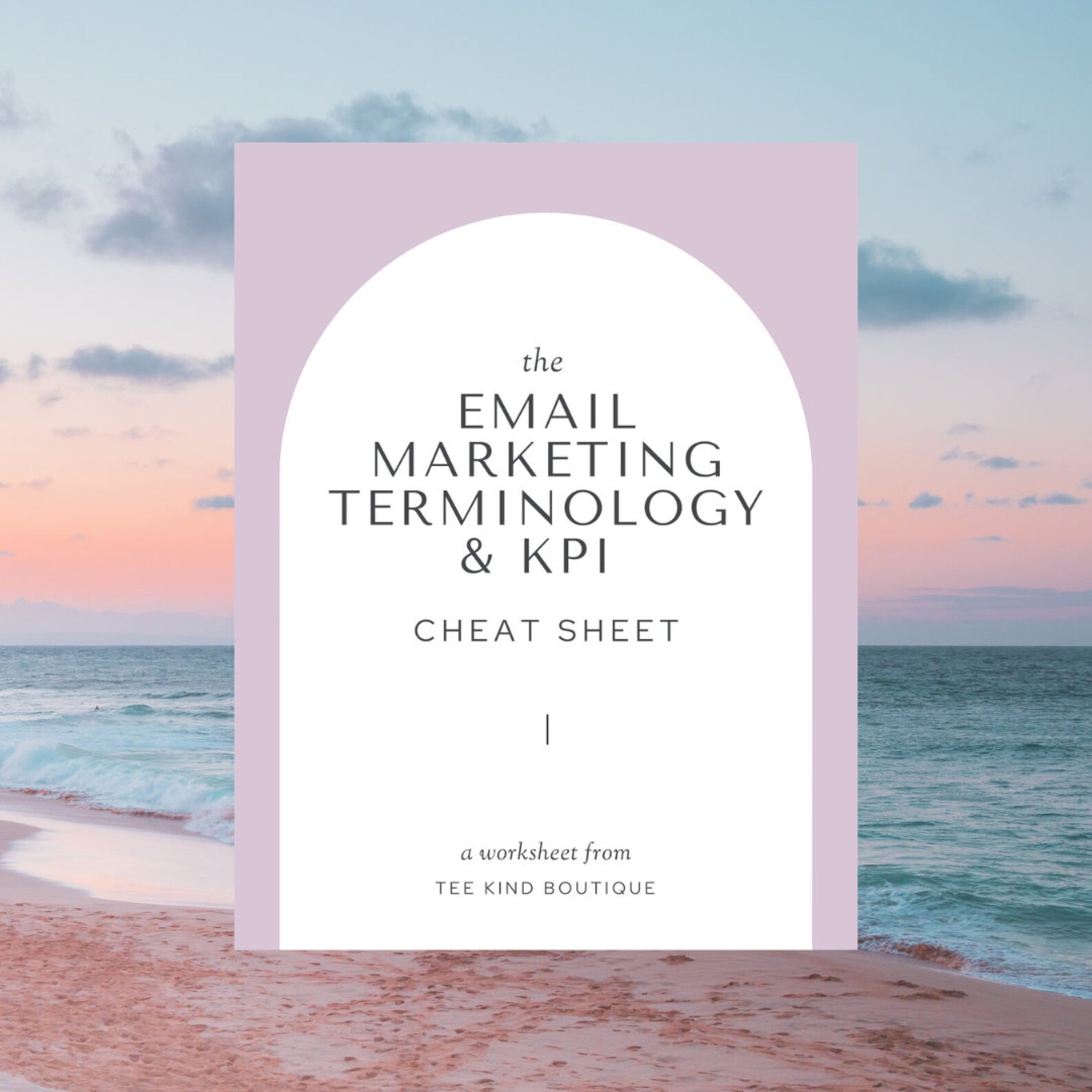 Email Marketing Terms and KPI Cheat Sheet, Digital Cheat Sheet ...