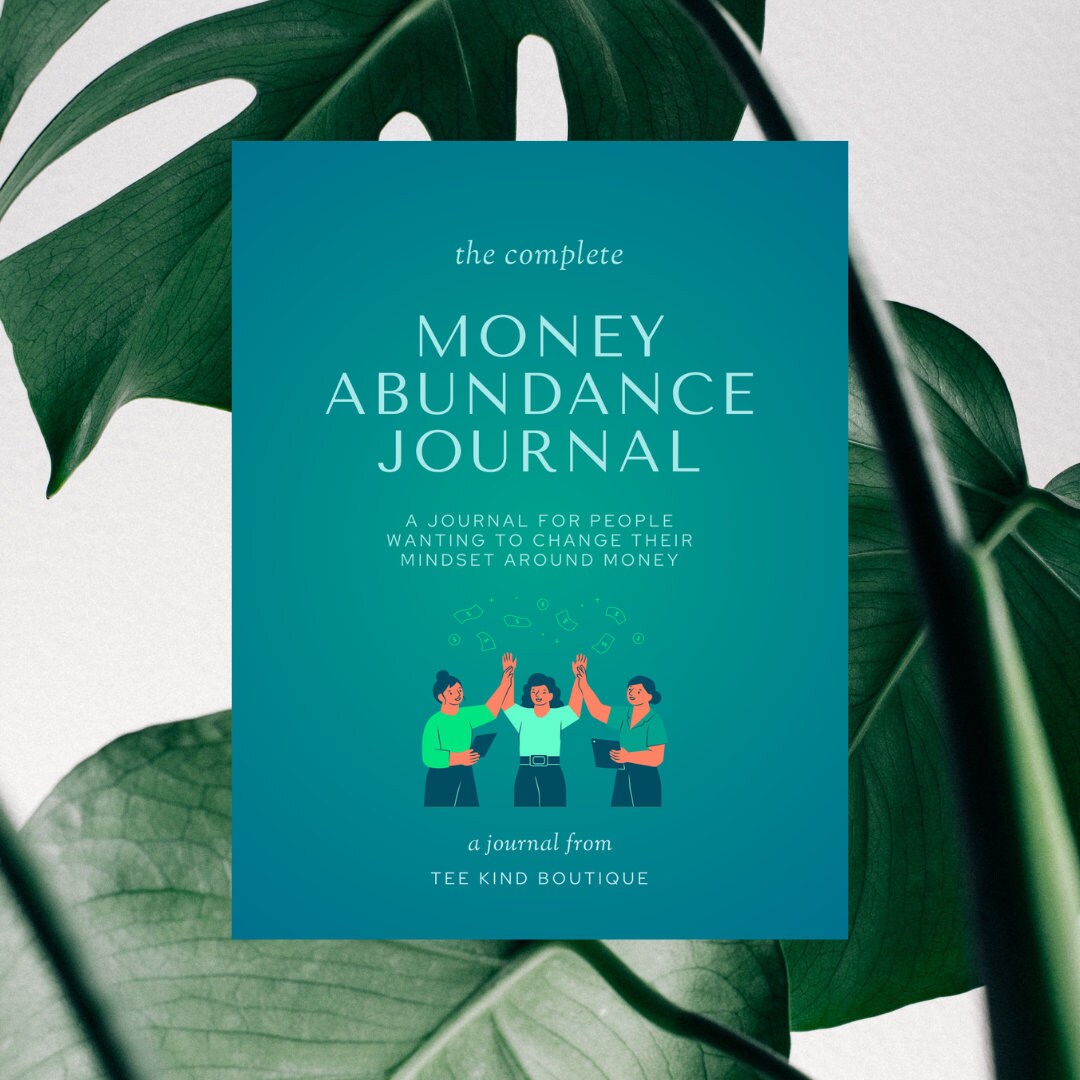 Money Abundance Journal, Printable and Editable Digital Journal - Etsy