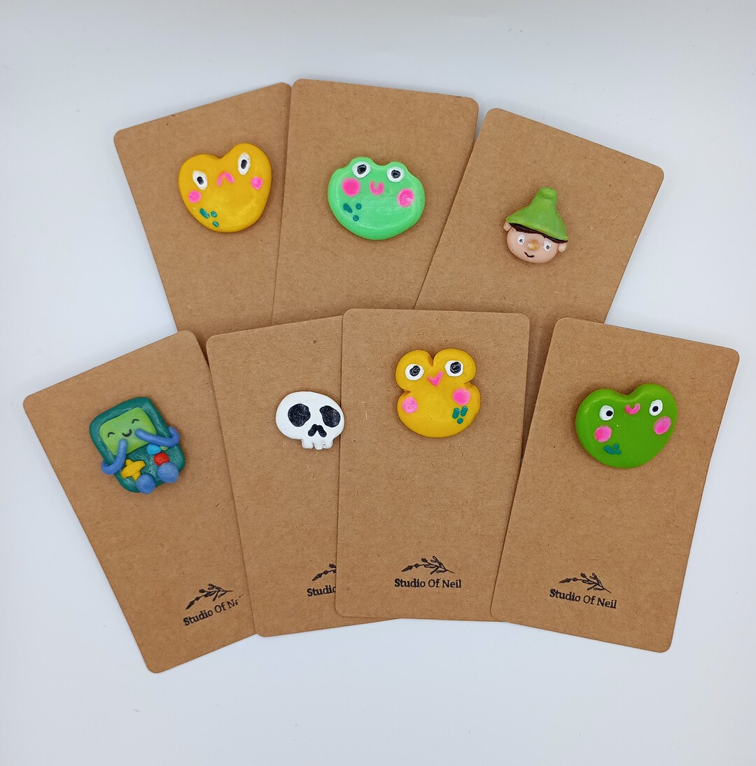 Fun Pin Badges // Moomin // Adventure Time// Frogs - Etsy