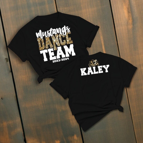 Dance Team Shirt - Etsy