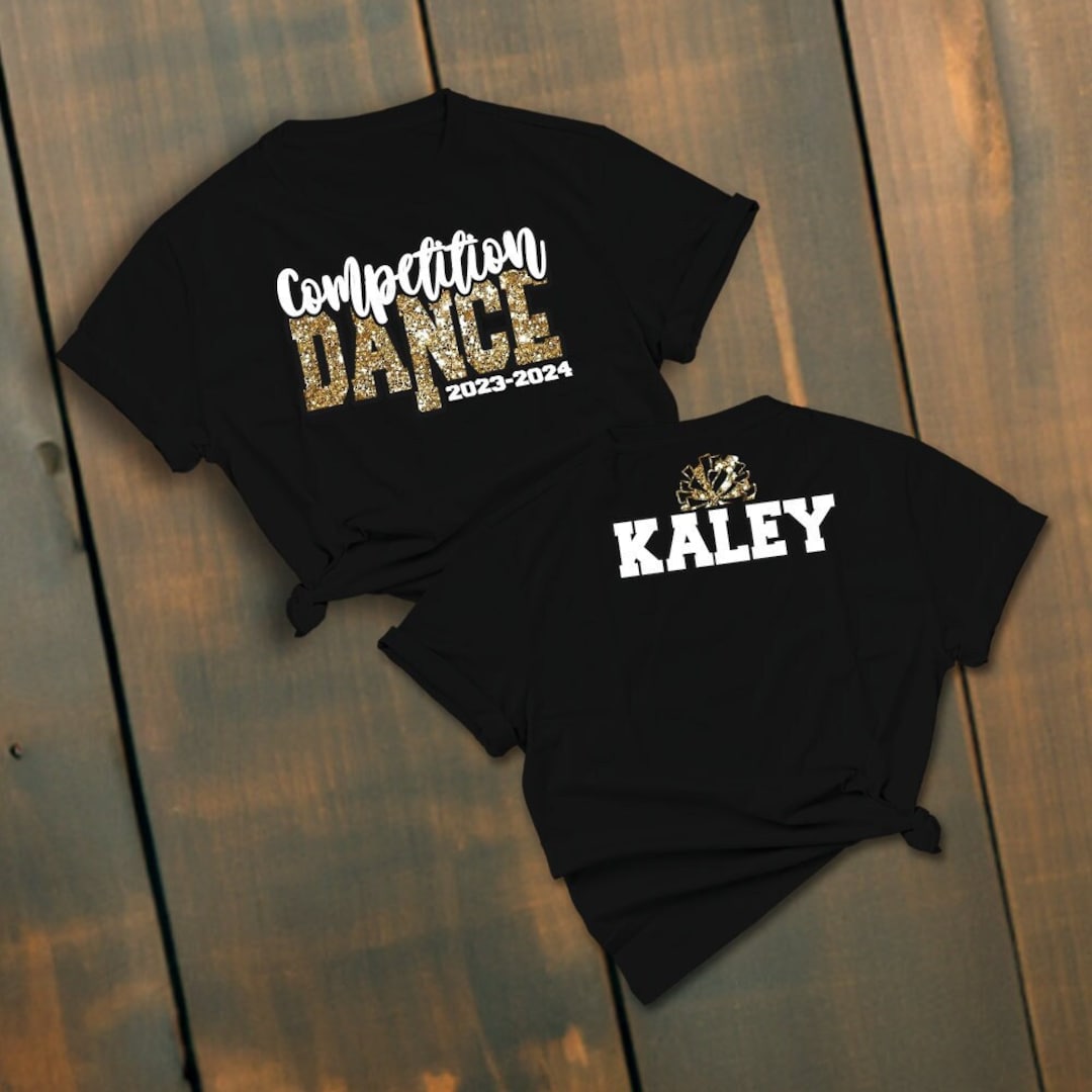 Dance Shirt Custom Competition Dance Shirt Competition Dance Tshirts ...
