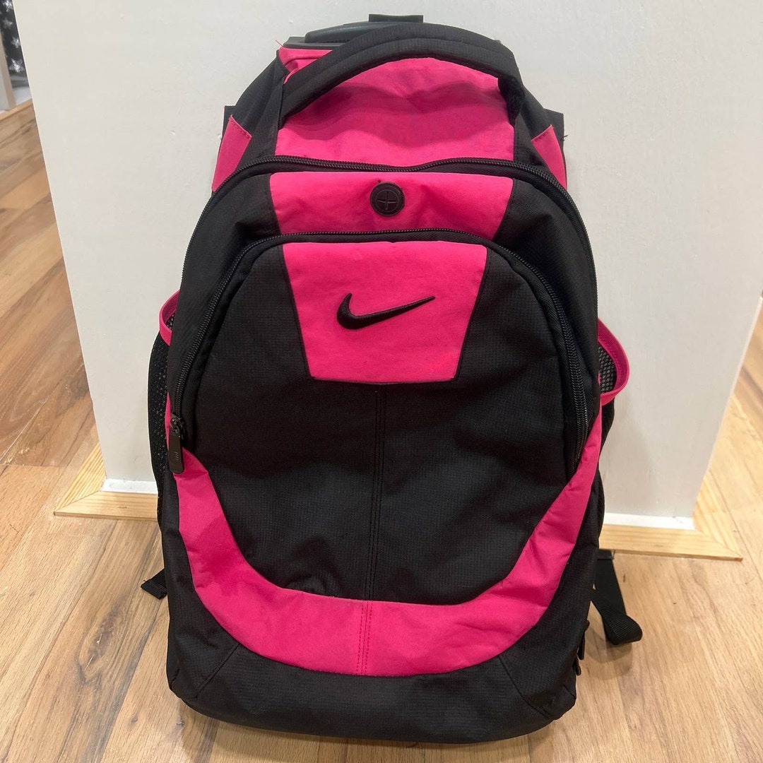 Vintage Early 2000s Nike Rolling Wheeled Backpack Pink - Etsy Australia