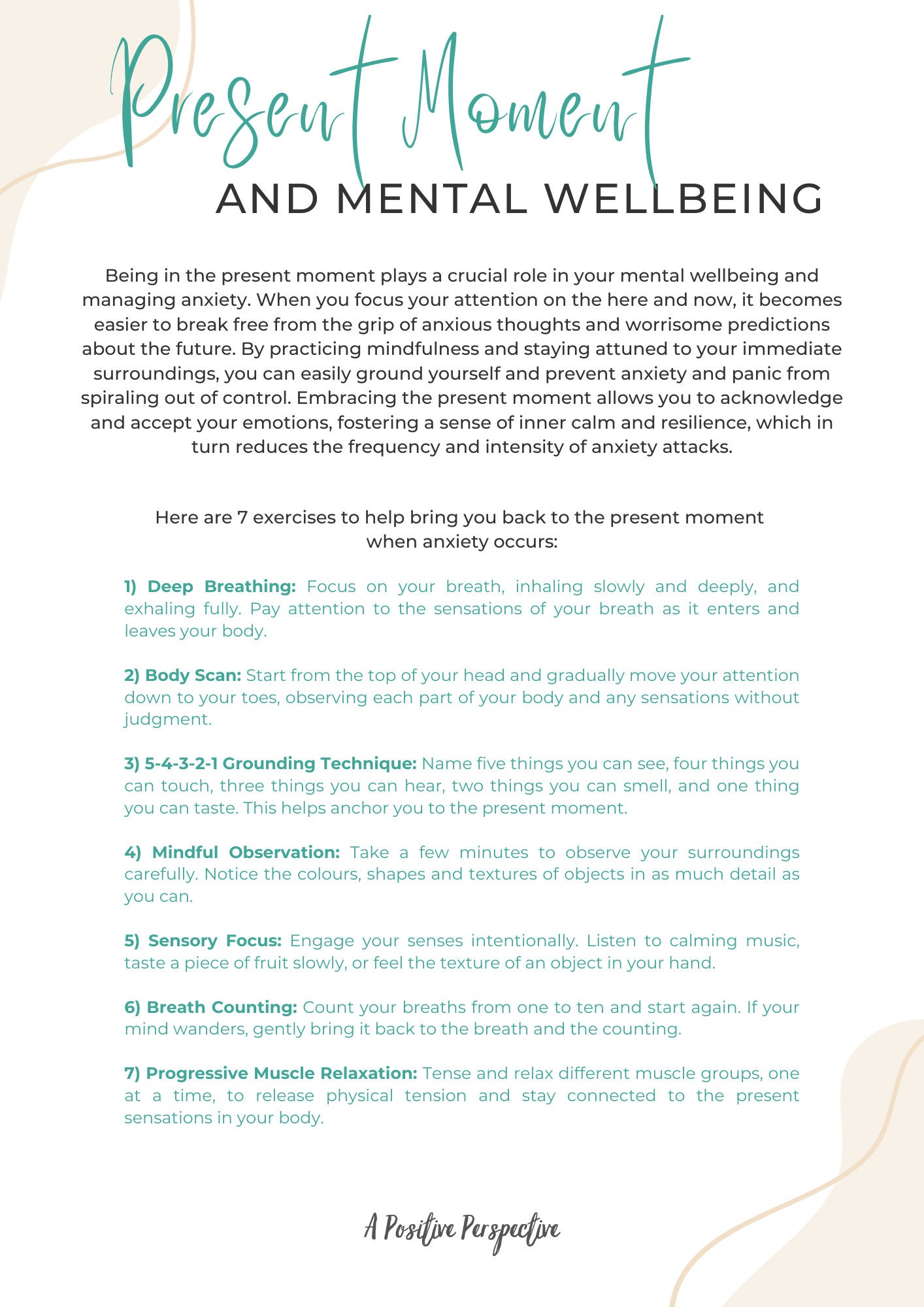 A Guided Mindfulness & Wellbeing Journal Gratitude Journal - Etsy