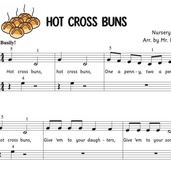 Hot Cross Buns - Etsy