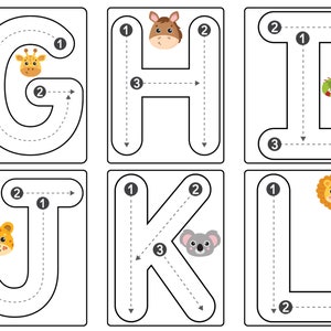 ABC Tracing, Alphabet, A-Z, Learn to Write, Handwriting, Finger, Kids ...