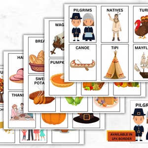 Thanksgiving, Flashcards, November, Vocabulary, Words, Learning ...