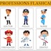 Profession, Flashcards, Careers, Montessori, Jobs, Occupations, School ...
