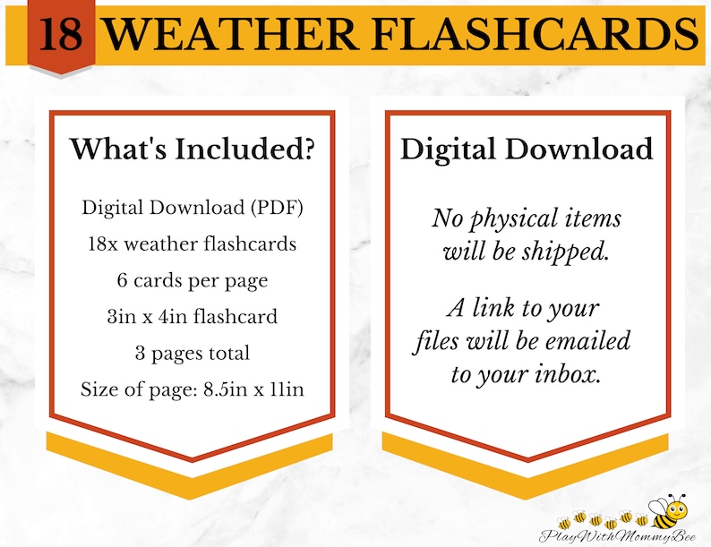 Weather Flashcards, Printable Weather Educational, Preschool ...