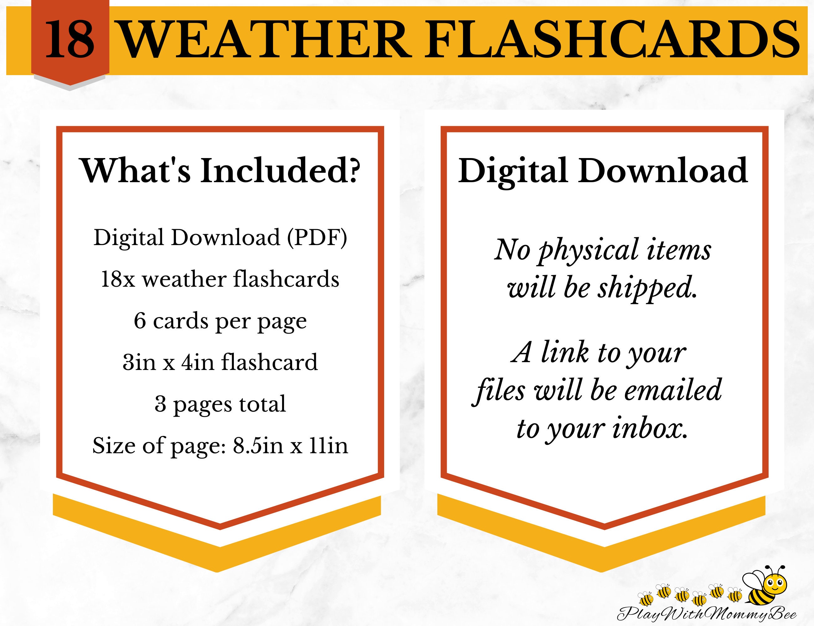 Weather Flashcards, Printable Weather Educational, Preschool ...